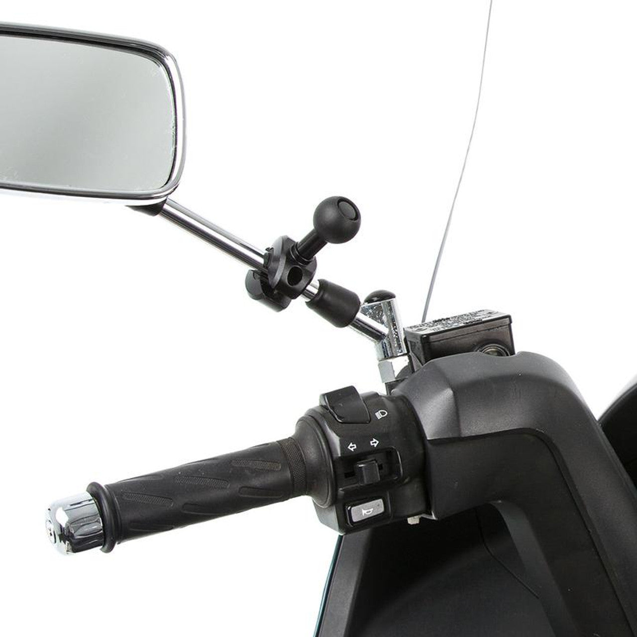 UA 25mm Ball Mount Universal 8-16mm Mirror Stem Mount – MOTOGPS AU