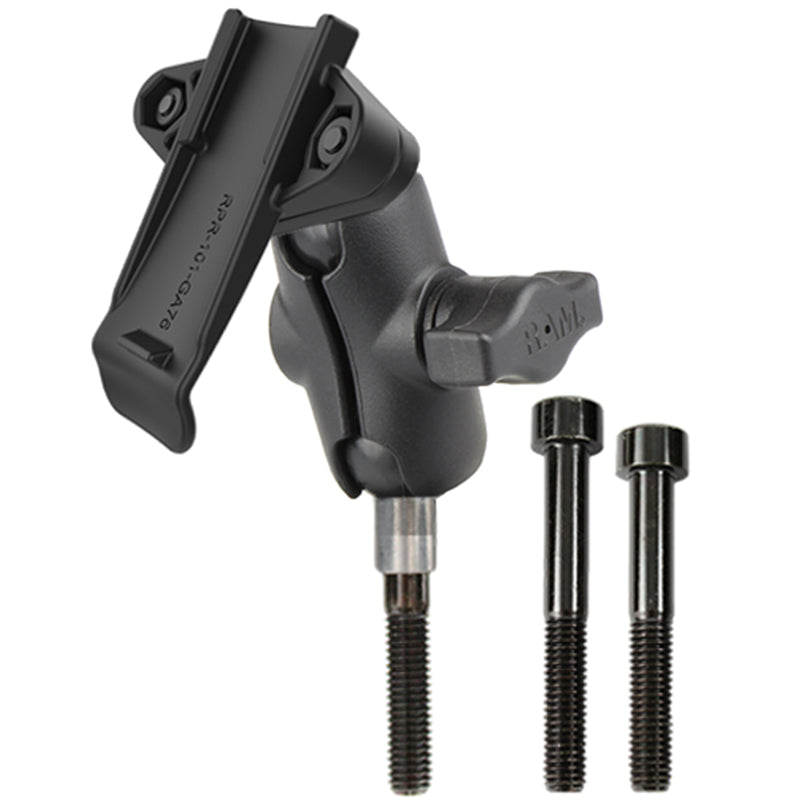 RAM M8 Handlebar Clamp Bolt Garmin GPS Spine Mount Kit RAM-B-367-GA76 ...
