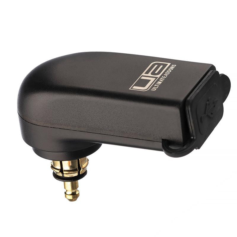 Ultimateaddons Right Angle 4.8A Hella DIN Dual USB Adapter – MOTOGPS AU